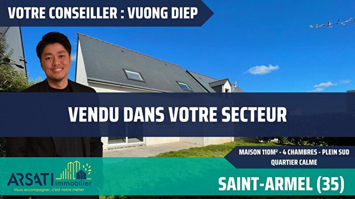 Maison à vendre - Saint-Armel - 6 pièces - 4 chambres