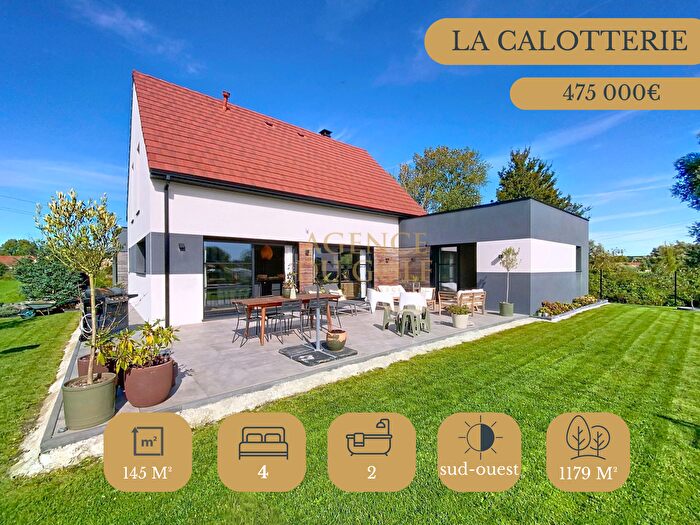 Maison à vendre - La Calotterie - 6 pièces - 4 chambres