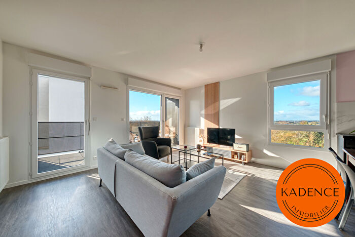 Appartement à vendre - Quartiers Nord-Ouest, Villejean - 4 pièces - 3 chambres