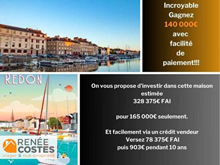 Maison à vendre - Redon - 8 pièces - 5 chambres