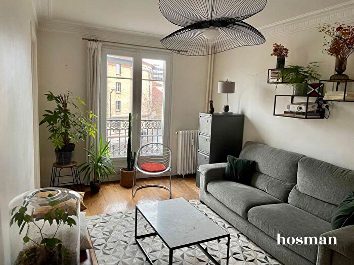 Paris 18ème, Porte de Clignancourt, Porte Montmartre, Moskowa : Appartement 3 pièces à vendre