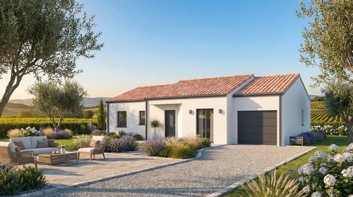 Maison 4 pièces à vendre - Léguillac-de-l'Auche