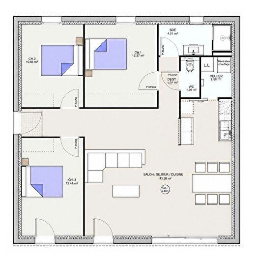 Maisons à vendre et appartements à louer - 3