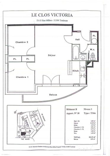 Appartement 2 pièces à louer à Toulouse, Bourrasol, Casselardit