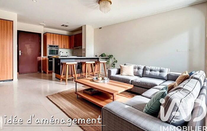 Appartement à vendre - Pontault-Combault, Centre commercial - 2 pièces - 1 chambre