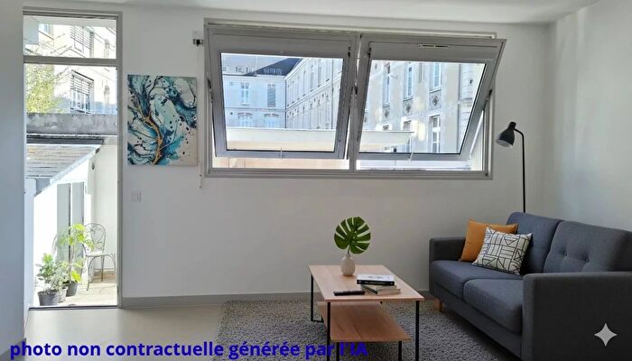 Appartement à vendre - Tours, Grammont - 2 pièces - 1 chambre