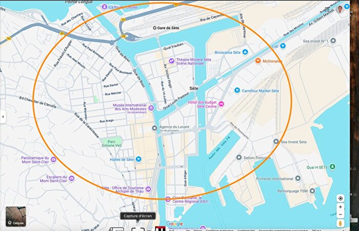 Appartement à vendre - Sète, Centre-ville - 4 pièces - 3 chambres