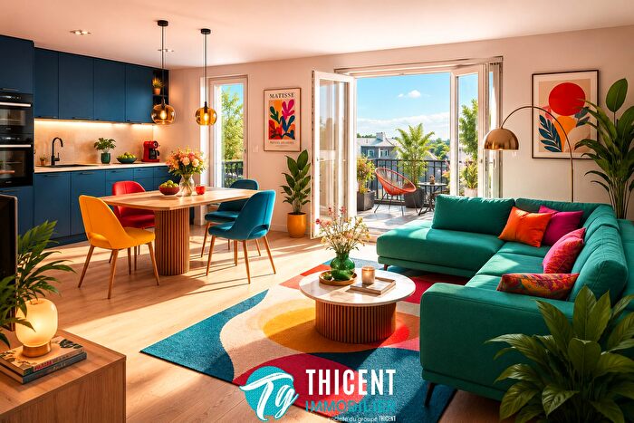 Strasbourg, Poteries, Clos des Ecrivains : Appartement 3 pièces à vendre
