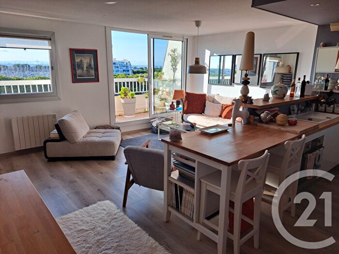 Appartement à vendre - Le Grau-du-Roi, Port Camargue, Les Marinas, Plage Sud, Plage Nord - 3 pièces - 2 chambres