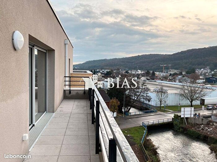 Appartement à louer - Centre Ville-Mairie, Maromme - 3 pièces - 2 chambres