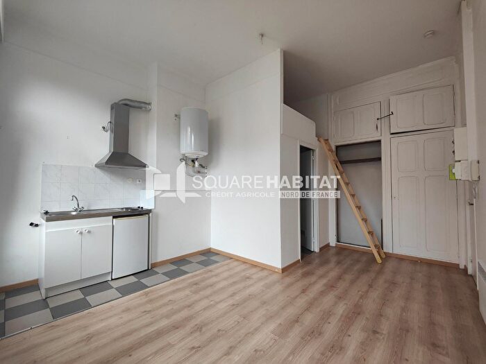 Appartement à louer - Valenciennes, Saint-Michel, Tertiales, Le Roleur - 1 pièce