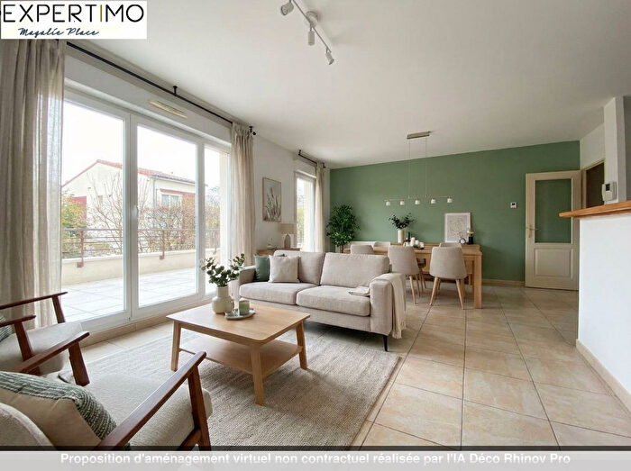 Appartement à vendre - Chassieu - 3 pièces - 1 chambre