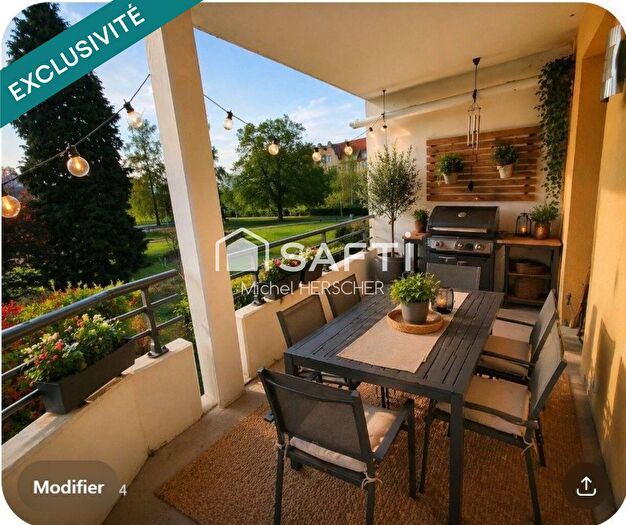 Appartement à vendre - Volgelsheim - 3 pièces - 2 chambres