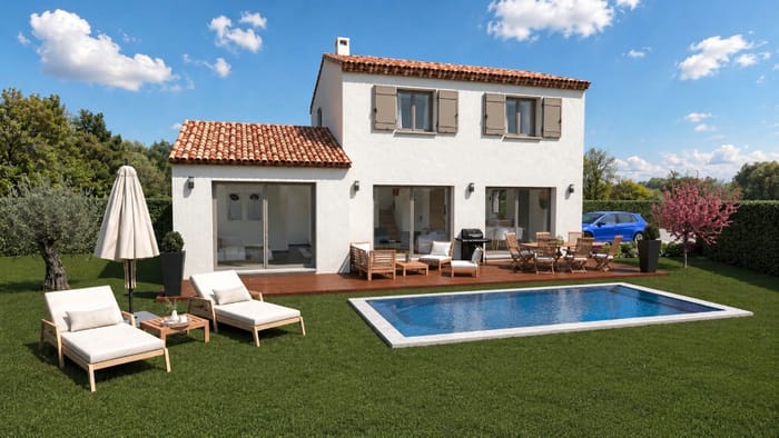 Gréoux-les-Bains - Maison 3 pièces à vendre