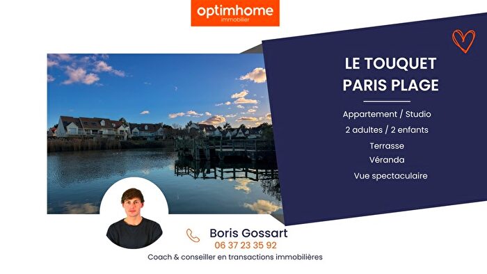 Appartement à vendre - Le Touquet-Paris-Plage, Golf, Plaine, Stoneham, Mayvillage - 1 pièce