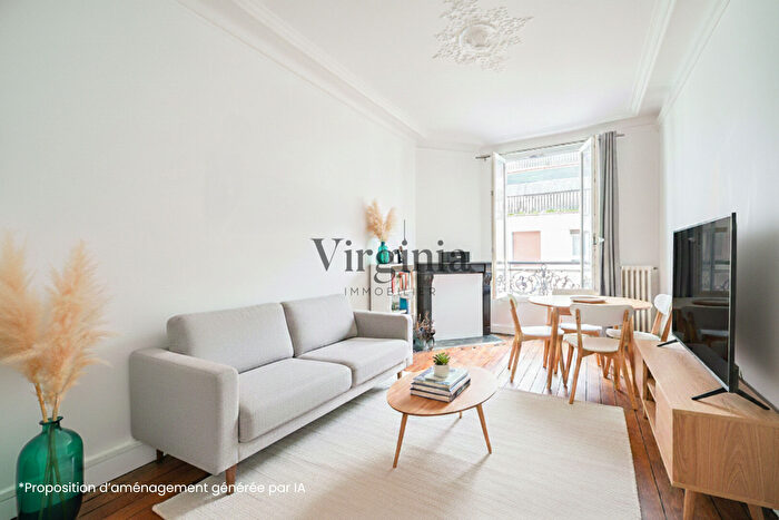 Appartement à vendre - Saint-Mandé, Tourelle, Begin - 2 pièces - 1 chambre