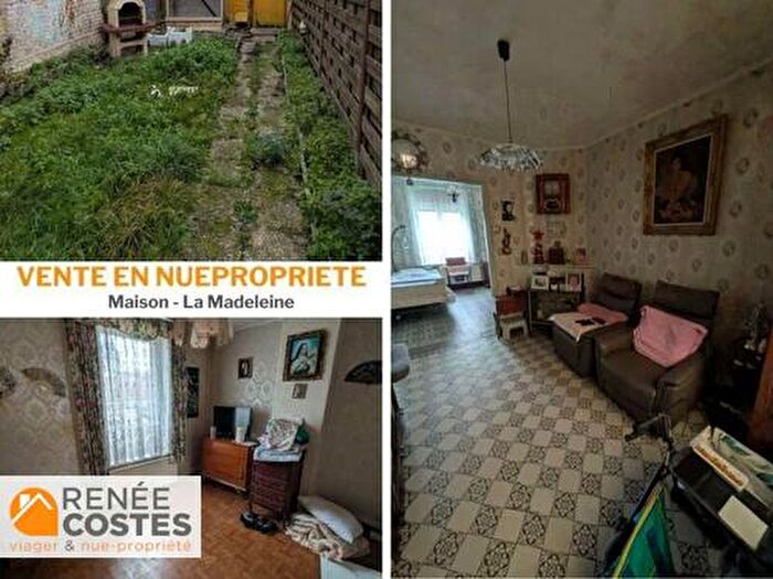 Maison à vendre - La Madeleine, Centre-ville - 3 pièces - 2 chambres