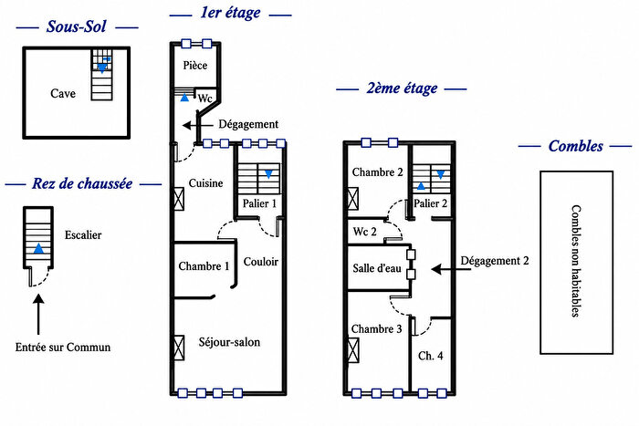Maisons à vendre et appartements à louer - 3