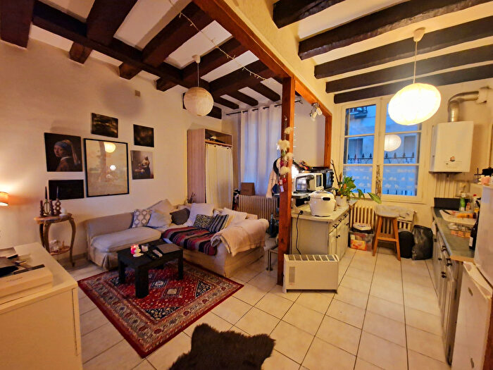 Appartement à louer - Tours, Centre-ville - 1 pièce