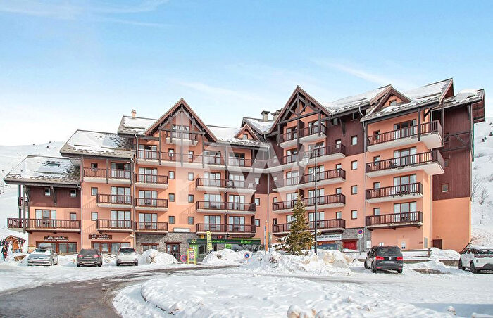 Appartement à vendre - Valmeinier - 2 pièces - 1 chambre