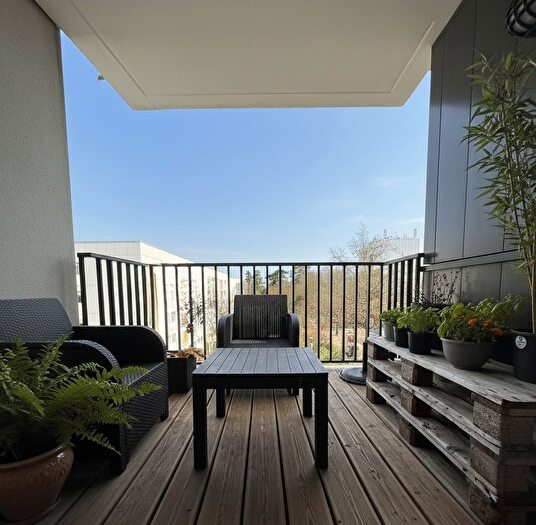 Appartement à vendre - Nantes, Eraudière, La Marrière, Rond-point de Paris - 3 pièces - 2 chambres