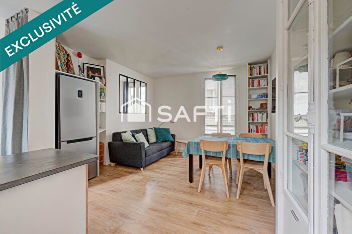 Paris 11ème, Belleville, Saint-Maur : Appartement 4 pièces à vendre