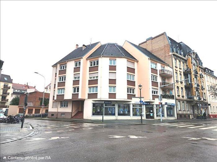 Appartement à louer - Neudorf Ouest Centre, Strasbourg - 3 pièces - 2 chambres