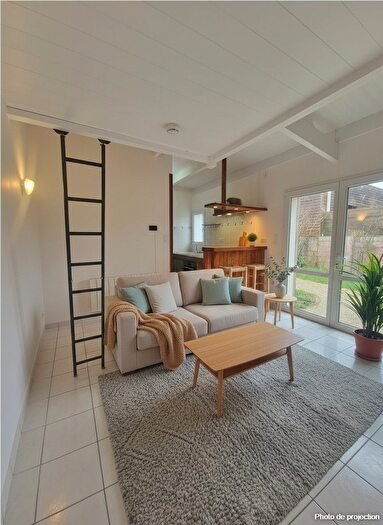 Appartement à vendre - Saint-Nazaire - 2 pièces - 1 chambre