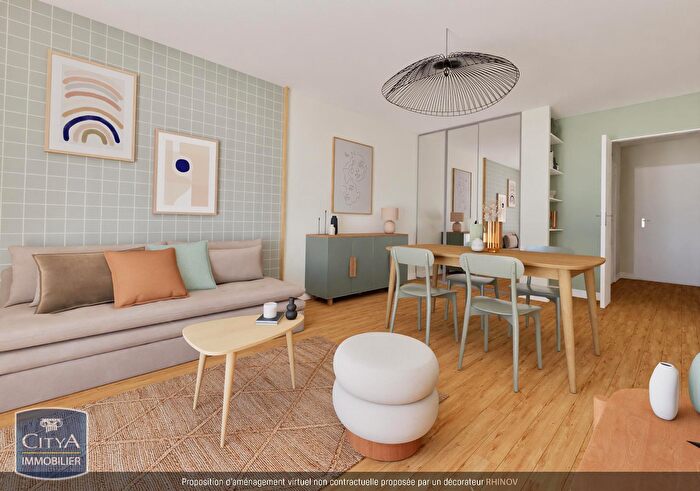 Appartement à vendre - Angers, Centre-ville, La Fayette - 2 pièces - 1 chambre