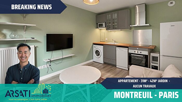 Appartement à vendre - Montreuil - 1 pièce - 1 chambre