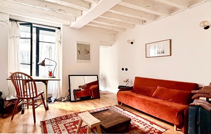 Paris 3ème, Sainte-Avoye - Appartement 1 pièce à vendre