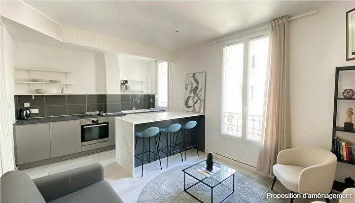 Boulogne-Billancourt, Menus, Jean Baptiste Clément : Appartement 2 pièces à vendre