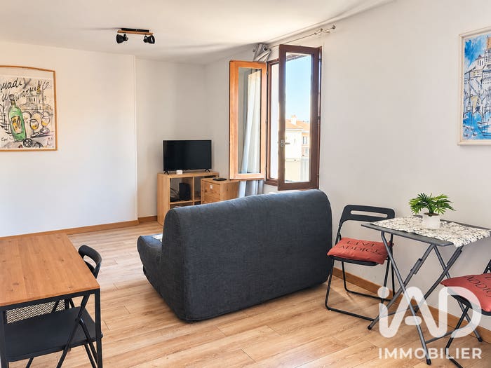 Marseille 6ème, Cours julien, Notre-Dame-des-Monts : Appartement 1 pièce à vendre