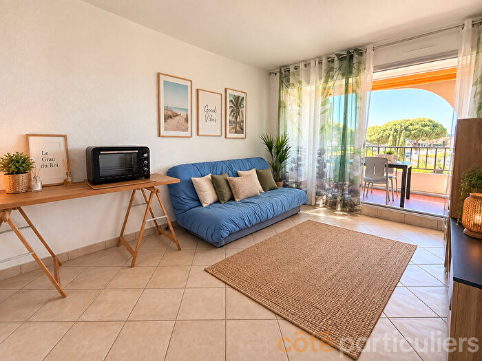 Le Grau-du-Roi, Port Camargue, Les Marinas, Plage Sud, Plage Nord : Appartement 1 pièce à vendre