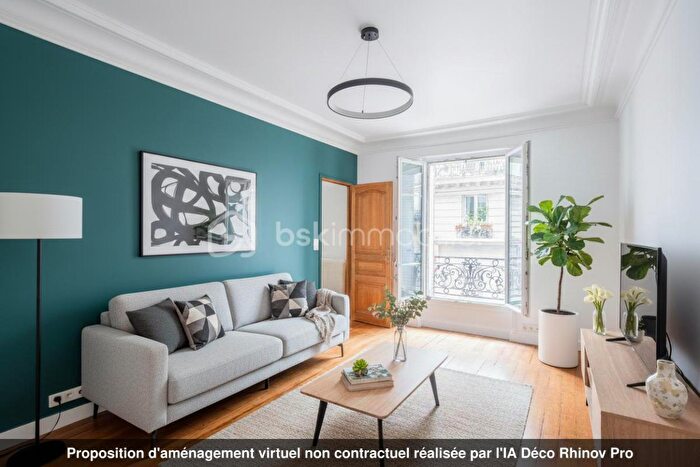 Paris 17ème, La Fourche, Guy Moquet : Appartement 3 pièces à vendre