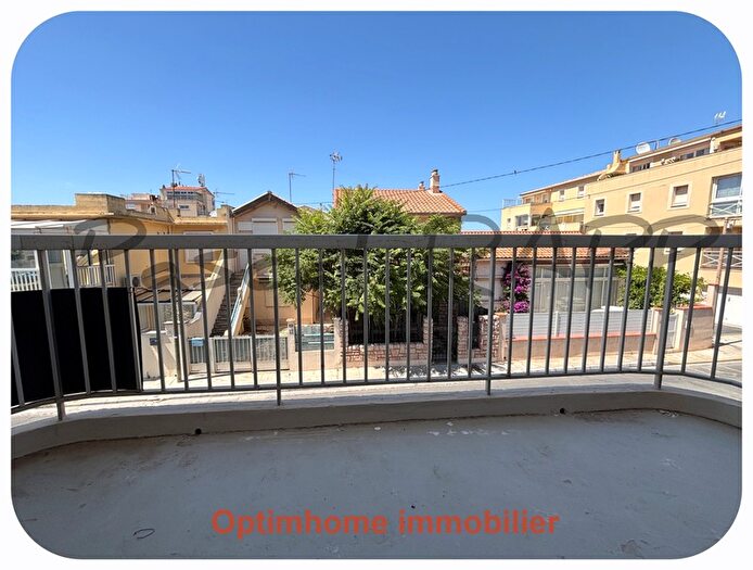 Valras-Plage, Centre-ville, Port, Pêcheurs : Appartement 3 pièces à vendre
