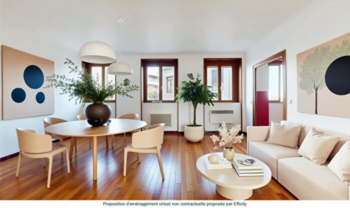 Appartement à vendre - Caluire-et-Cuire, Margnolles, Rhône - 3 pièces - 2 chambres