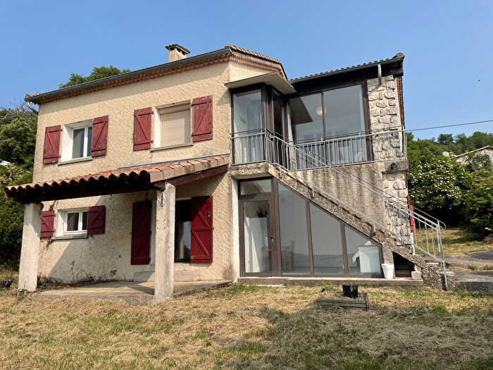Maison à vendre - Saint-Laurent-sous-Coiron - 7 pièces - 4 chambres