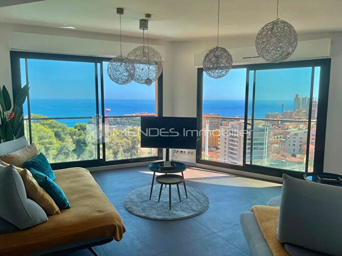 Appartement à louer - Beausoleil, Beausoleil Supérieur, Moyenne Corniche - 3 pièces - 1 chambre