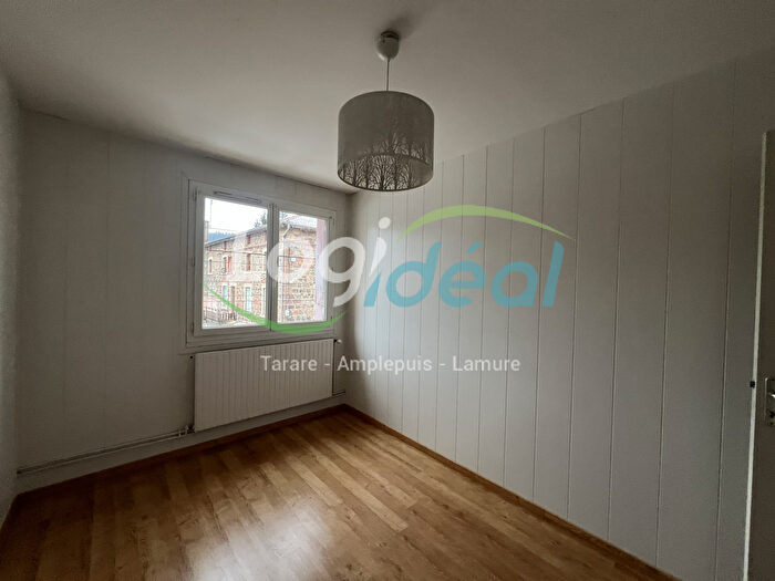 Appartement à louer - Amplepuis - 4 pièces - 3 chambres