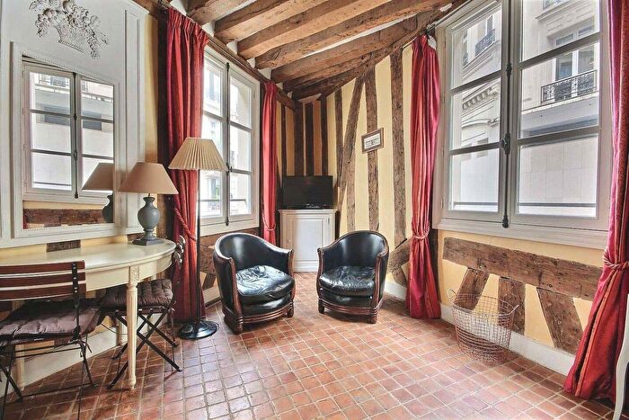Appartement à louer - Vendôme, Paris er arrondissement - 1 pièce