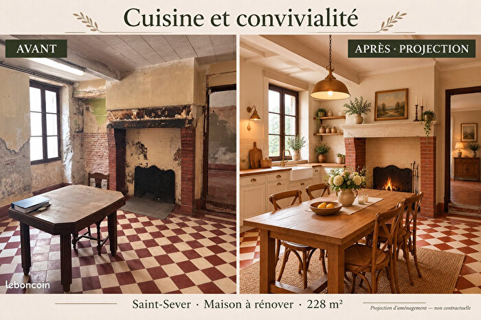 Saint-Sever - Maison 6 pièces à vendre