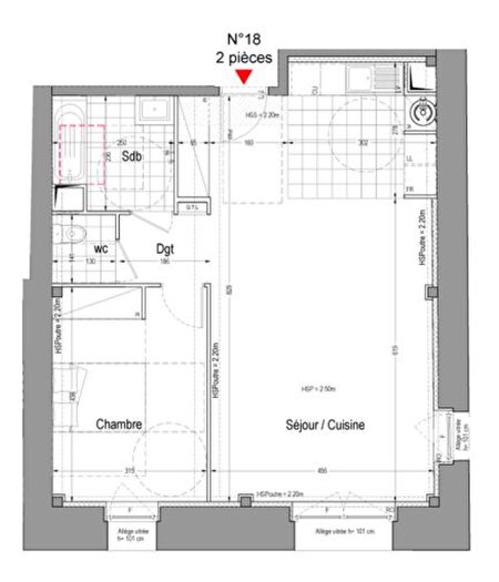 Appartement 2 pièces à Châteaufort, à vendre