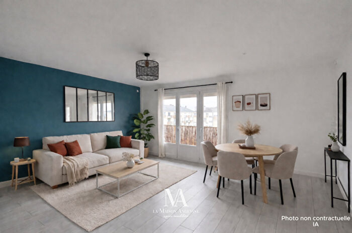 Appartement à vendre - Angers, Deux-Croix, Banchais, Grand Pigeon - 3 pièces - 2 chambres