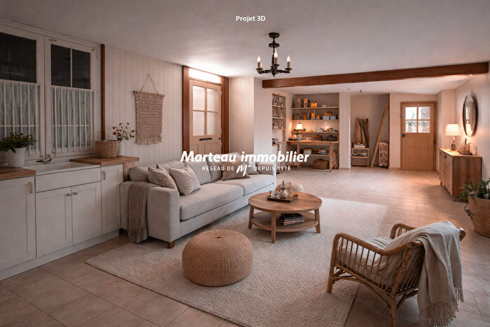 Maison à vendre - Coudrecieux - 6 pièces - 3 chambres