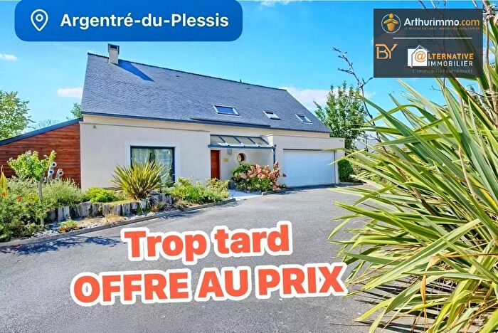 Maison à vendre - Argentré-du-Plessis - 8 pièces - 5 chambres