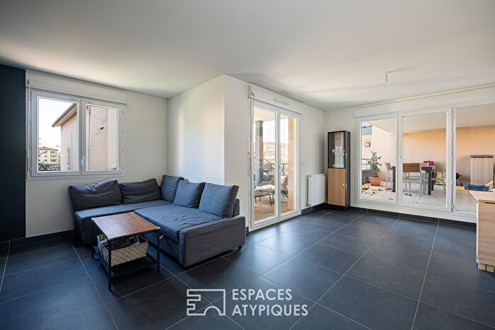 Appartement à vendre - Craponne - 3 pièces - 2 chambres