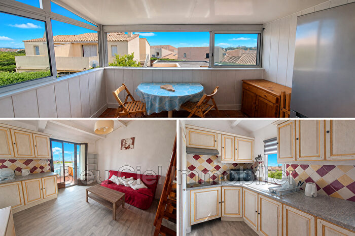 Gruissan, Centre-ville, Village, Port : Appartement 2 pièces à vendre