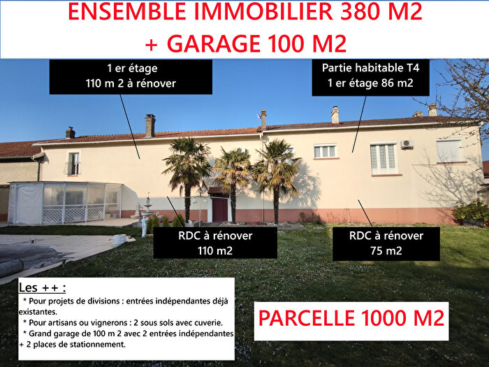 Maison 4 pièces à vendre - Beaumont-sur-Vesle