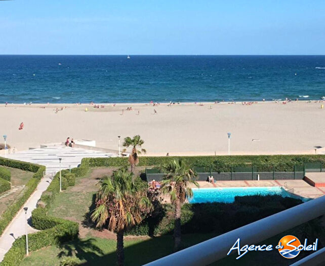 Appartement à vendre - Canet-en-Roussillon, Plage Sud - 2 pièces - 1 chambre